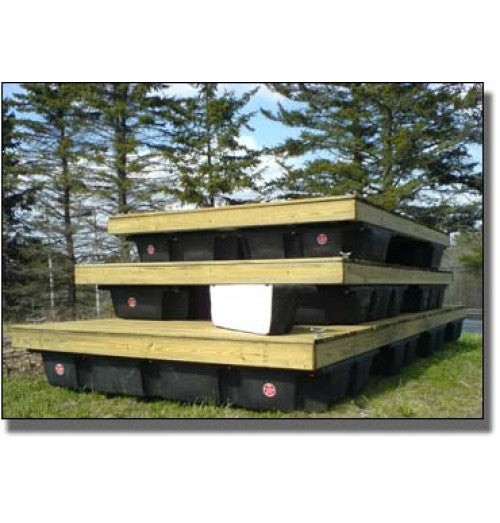 Floating Docks With 55 Gal Drums Floating Dock Using Four 55 Gallons