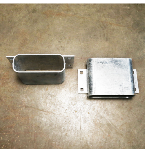 AMD External Elongated Pipe Holder Side 3 Inch WD-PHE3S WD-PHE3SB - Ba