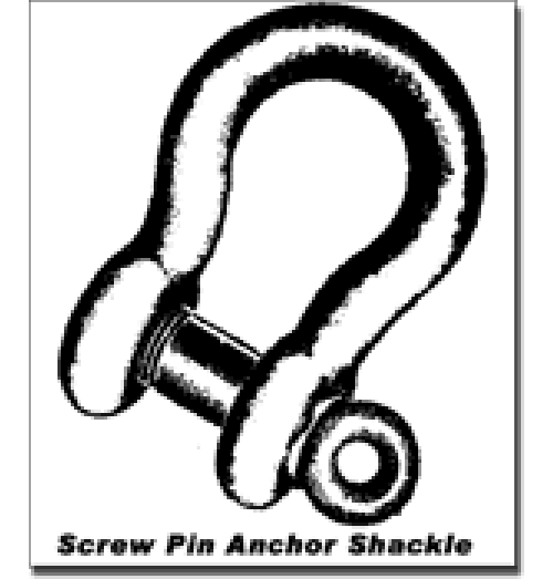 SCREW PIN SHACKLES
